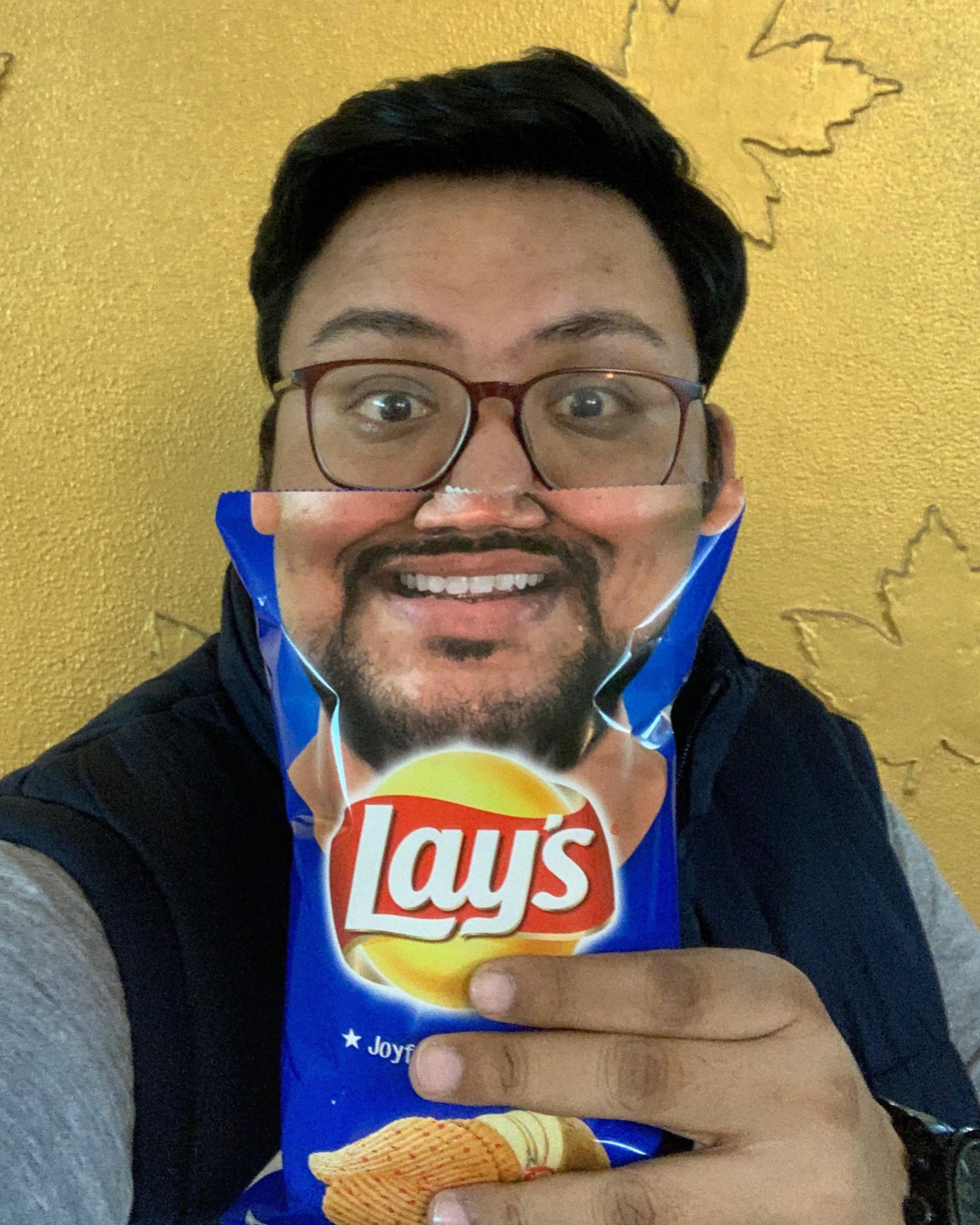 Got featured on Lays packet for their smile campaign[OC] | /r ...