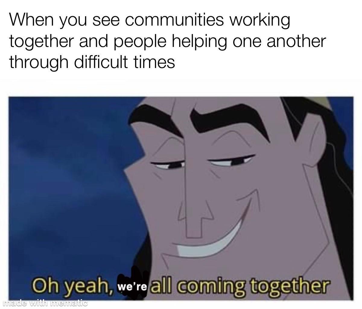 “If you want to go fast, go alone. If you want to go far, go together ...