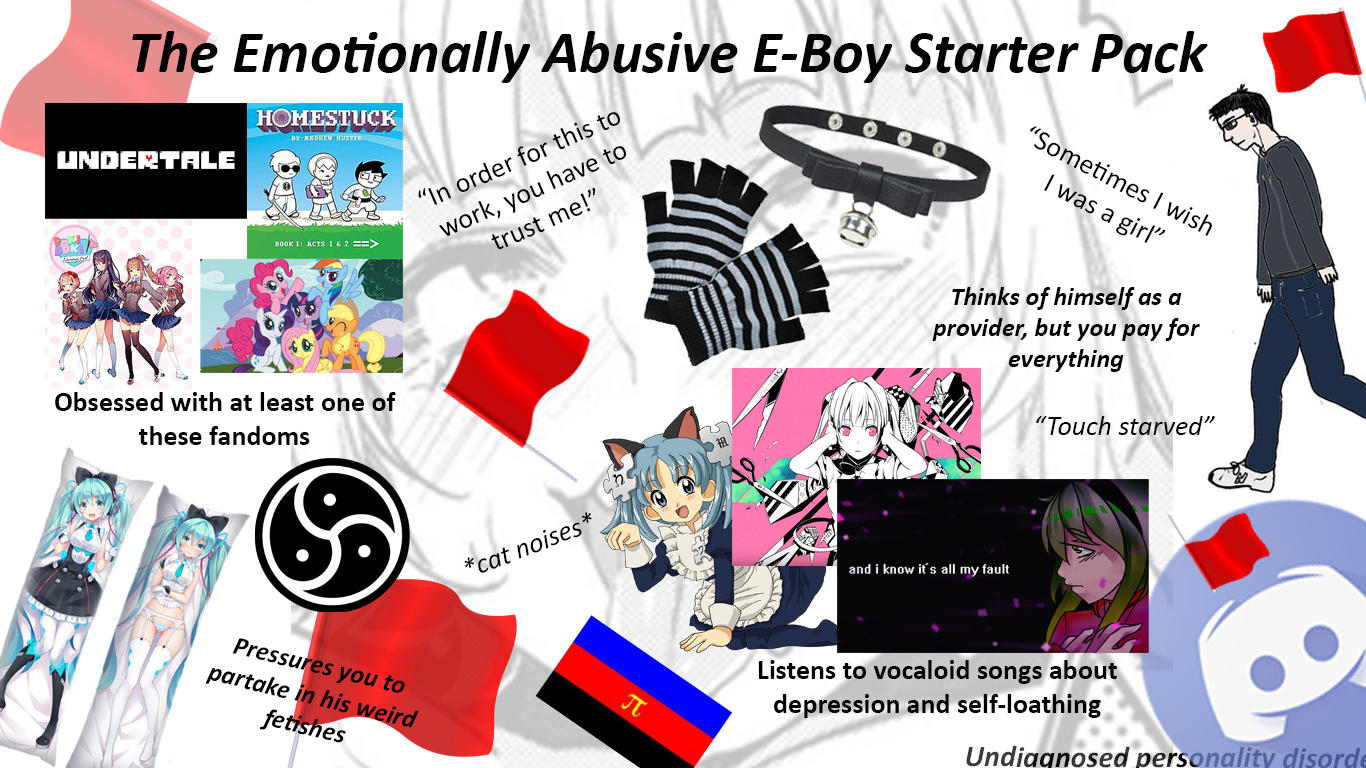 The "Emotionally Abusive E-Boy" Starter Pack | /r/starterpacks ...