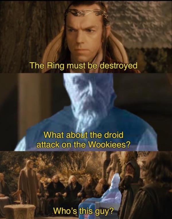 What about the orc attack on Osgiliath? | /r/PrequelMemes | Prequel ...