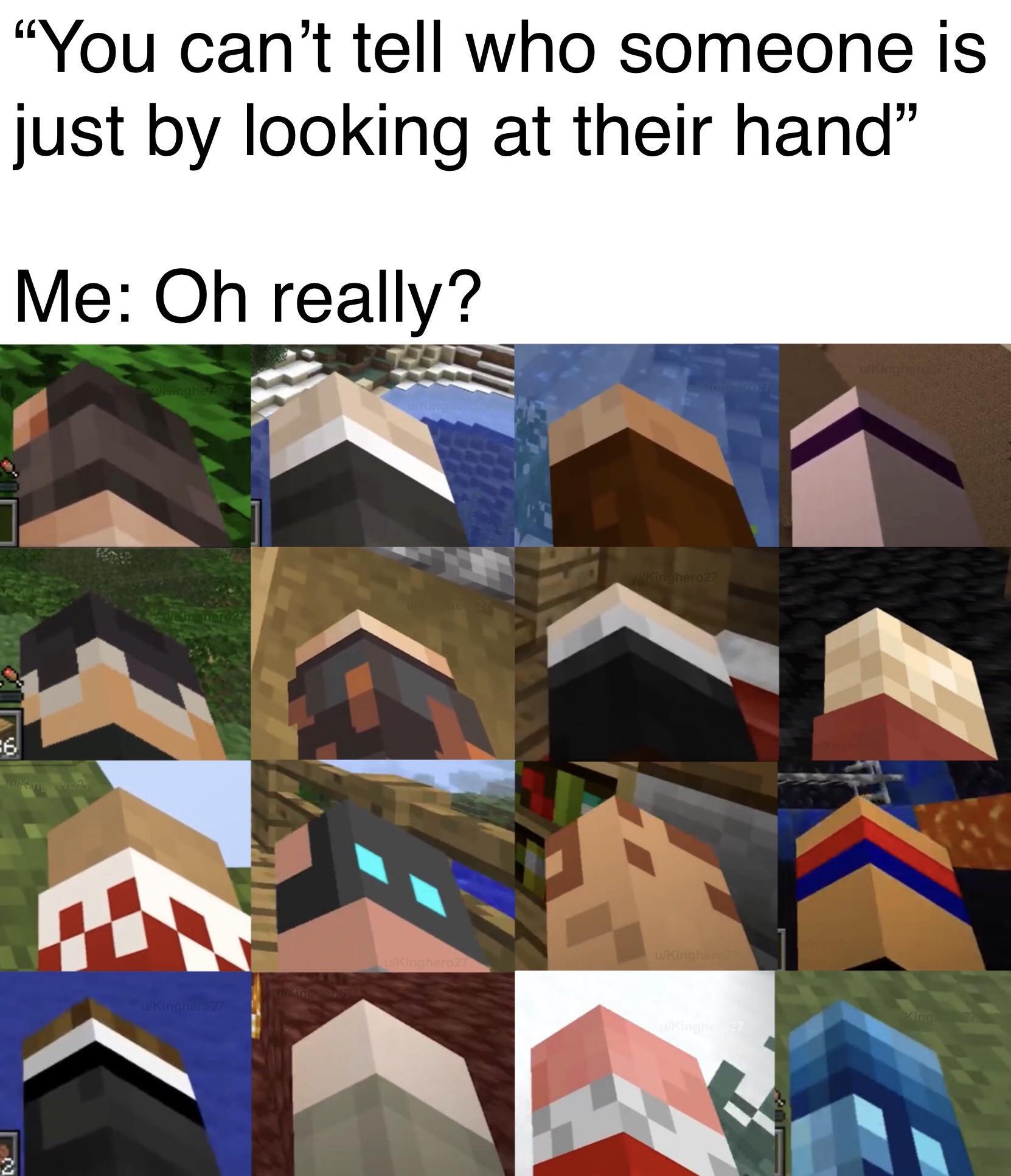 They are all of my favorite MC youtubers. Try and guess them | /r ...