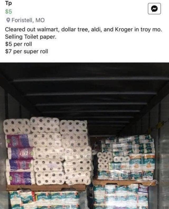 /r/iamatotalpieceofshit tp | Toilet Paper Hoarding | Know Your Meme