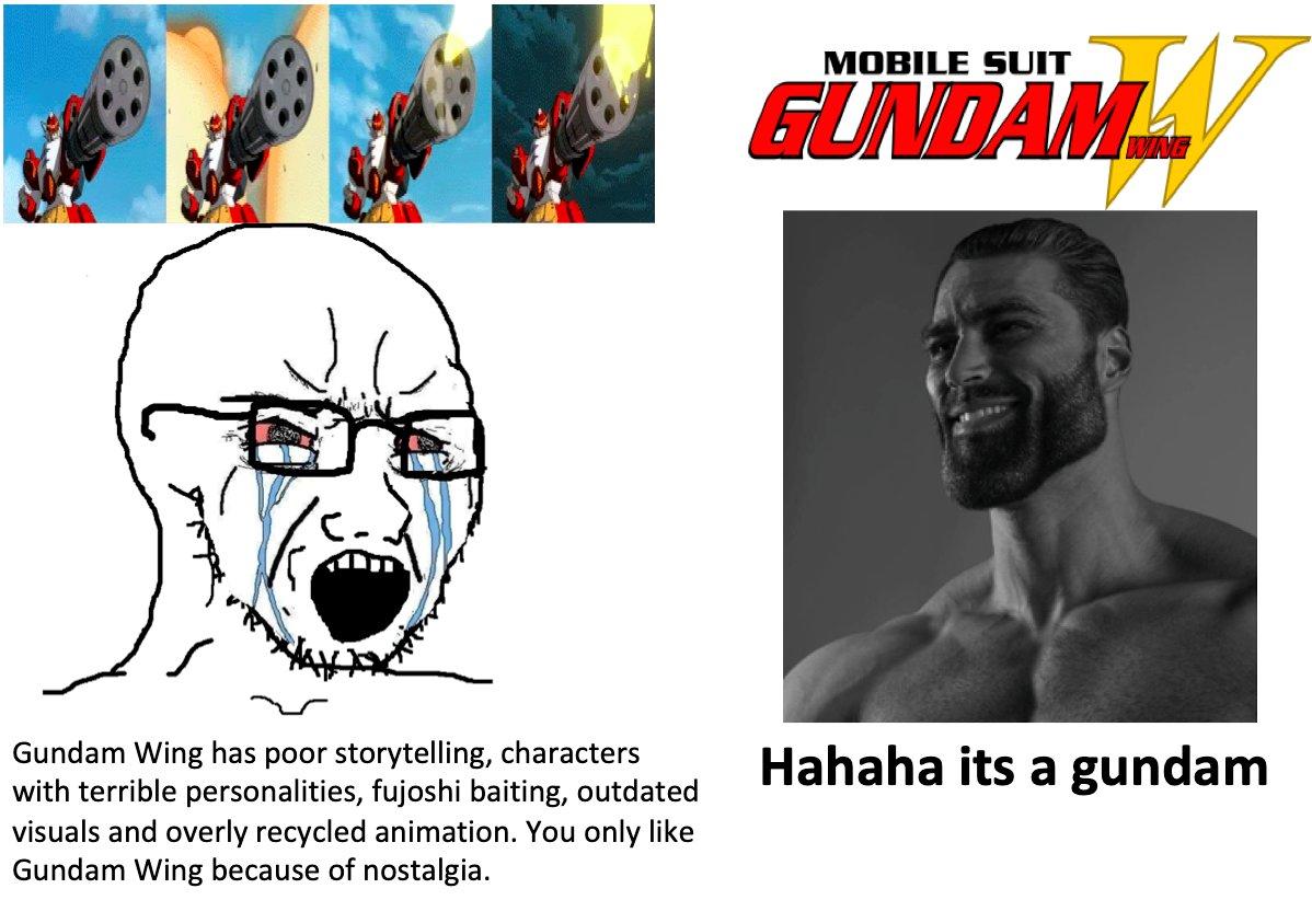 Gundam Wing | GigaChad | Know Your Meme