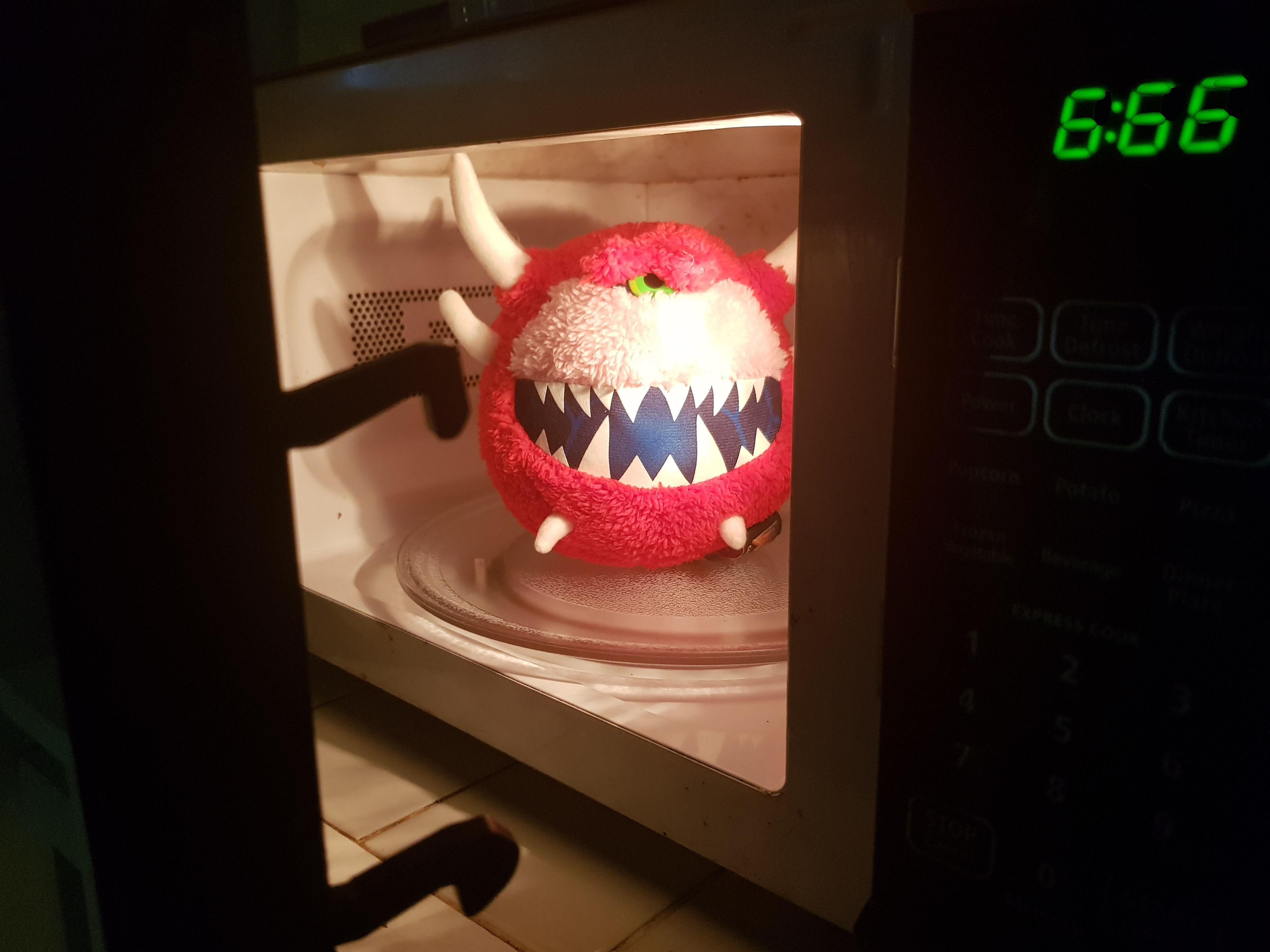 Microwaving a Cacodemon | Cacodemon | Know Your Meme