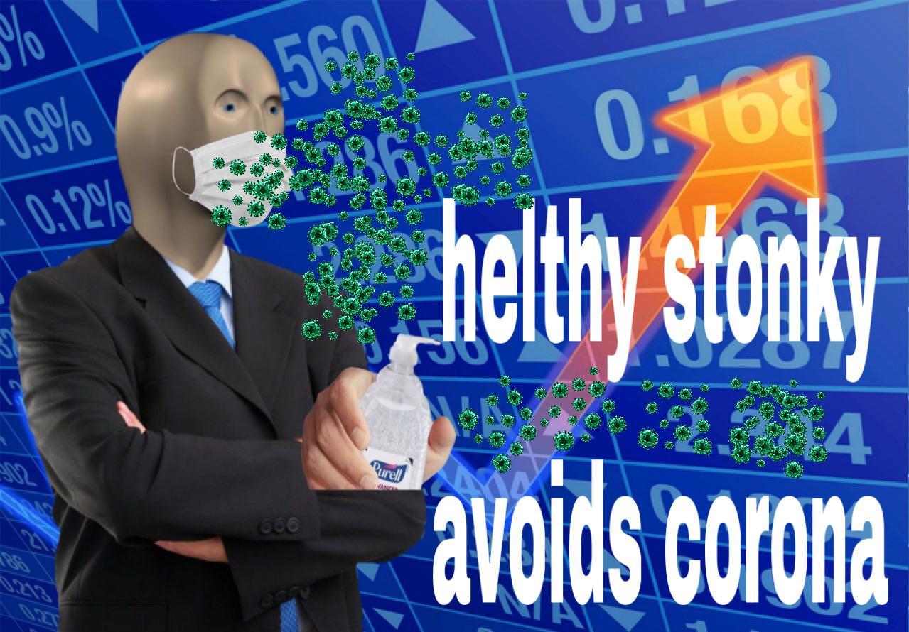 helth corid91 | /r/Stonks | Meme Man Wurds / Stonks Edits | Know Your Meme