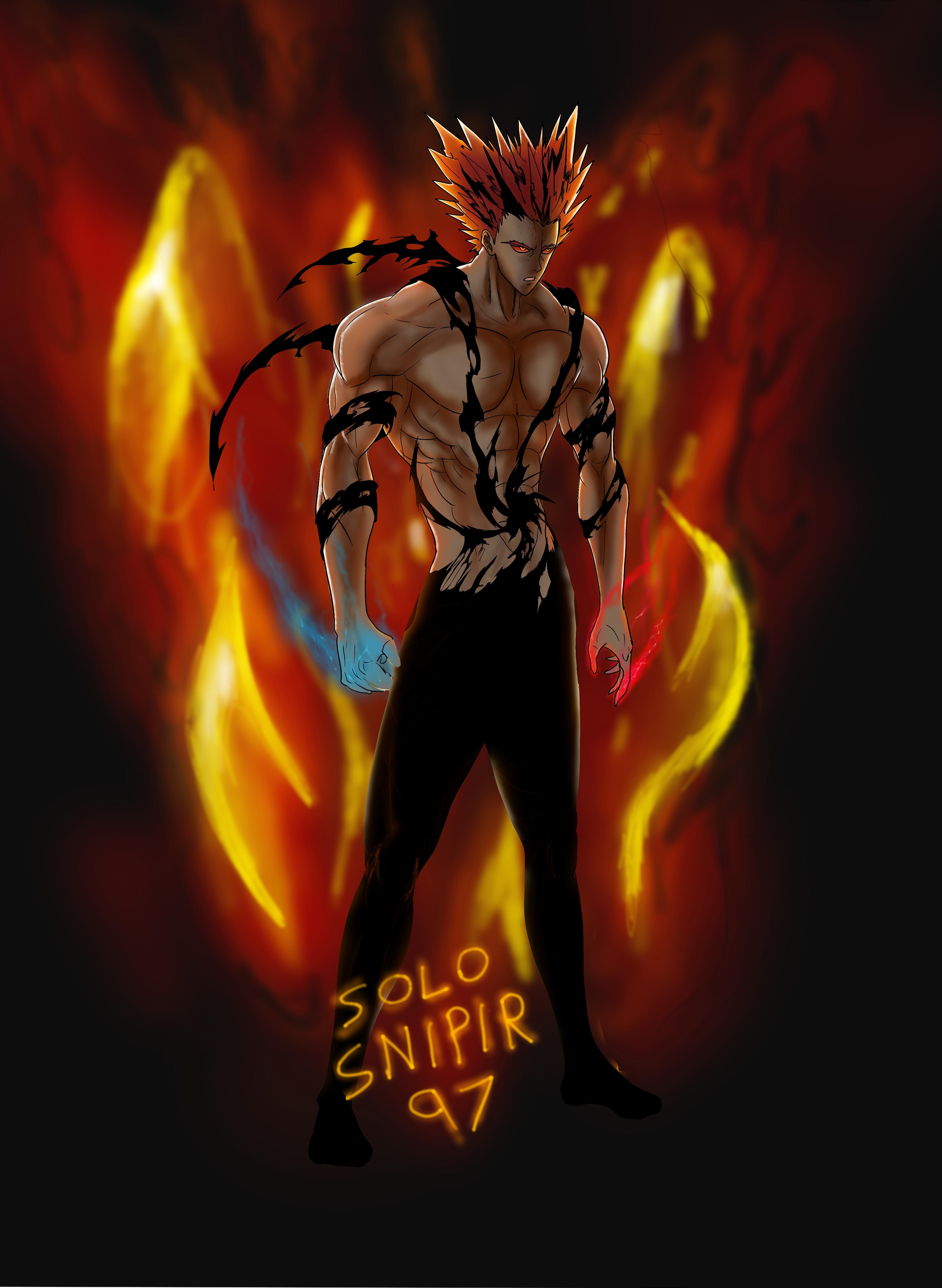 Ok now i like what a i saw on ch 129 so heres my garou | /r/OnePunchMan ...