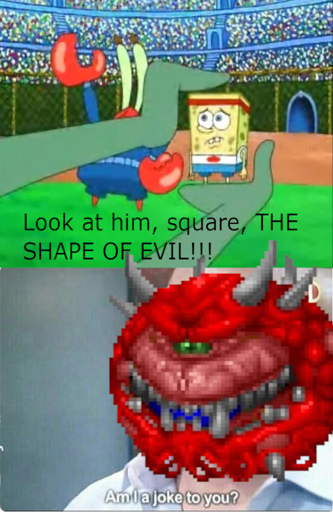 The Shape of Evil | Cacodemon | Know Your Meme