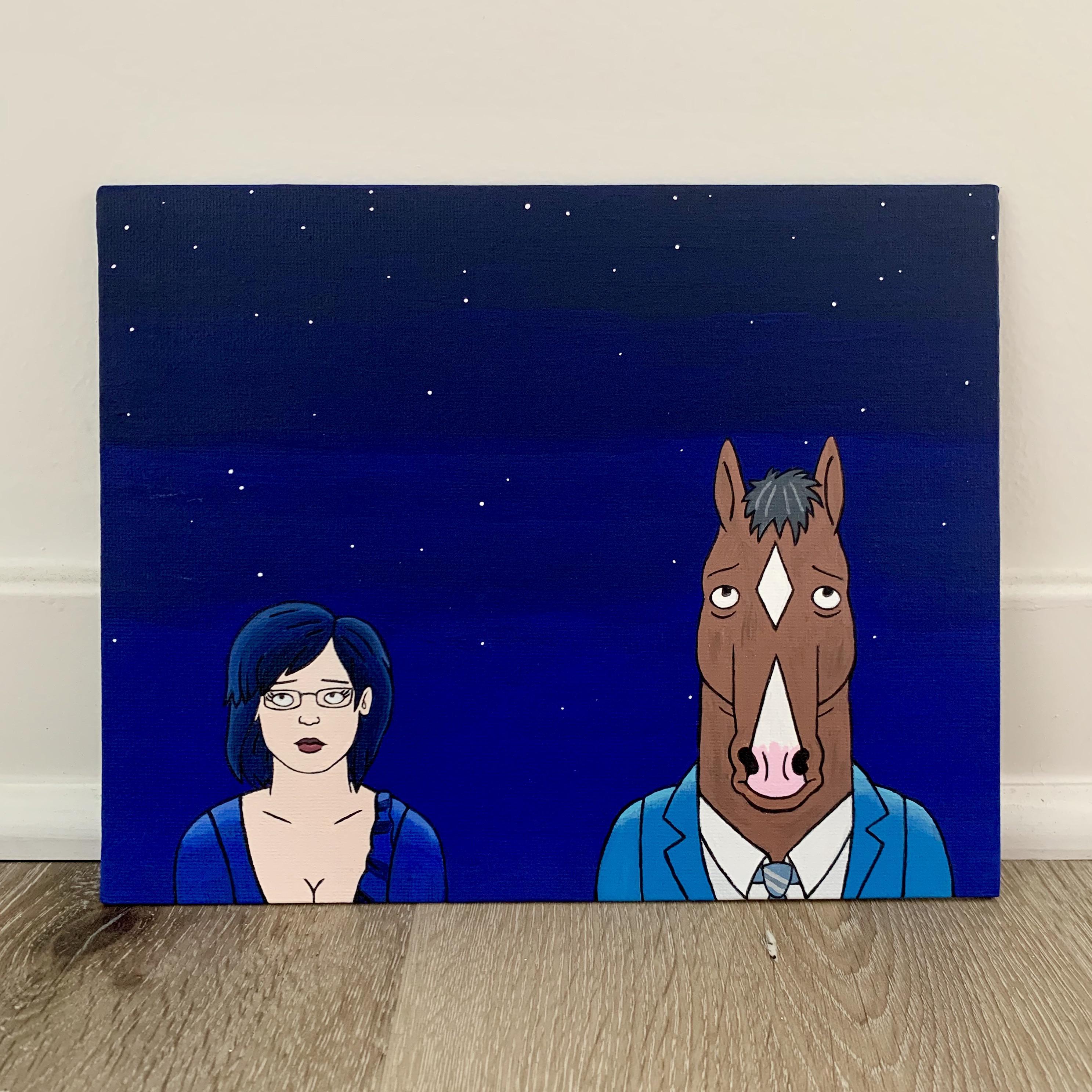 ...Then You Keep Living — Acrylic on canvas | /r/BoJackHorseman ...