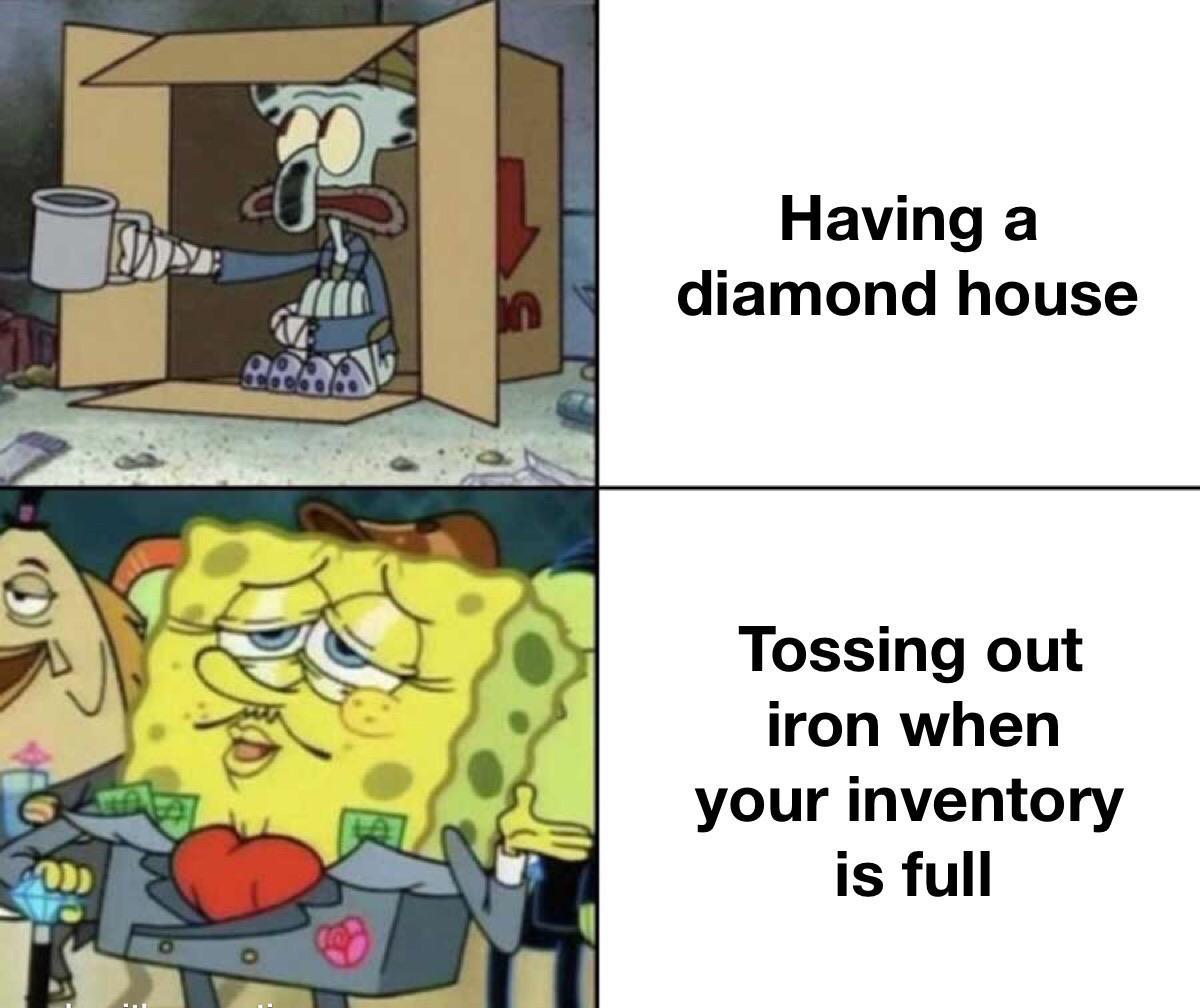 When you are mining | /r/MinecraftMemes | Minecraft | Know Your Meme