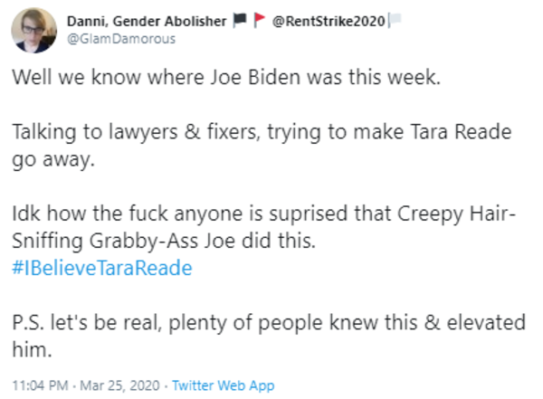 Where he was | Tara Reade's Joe Biden Sexual Assault Allegations | Know ...
