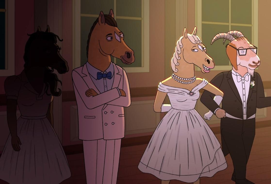 Just rewatched "Time's Arrow" and noticed that we see Beatrice's mom ...