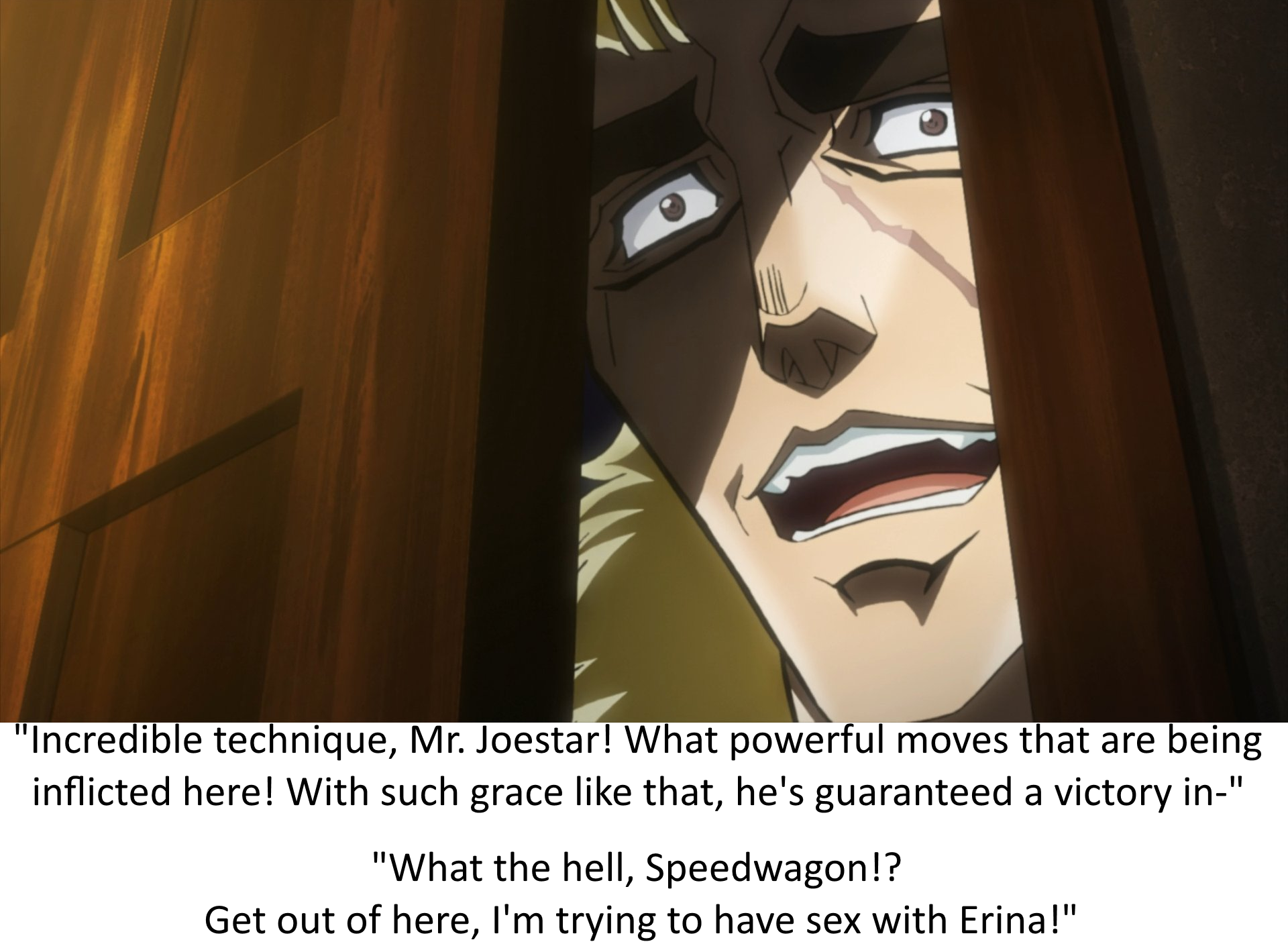 Speedwagon was only trying to help.. | /r/ShitPostCrusaders/ | JoJo's ...