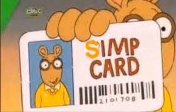Simp Card Simp Know Your Meme