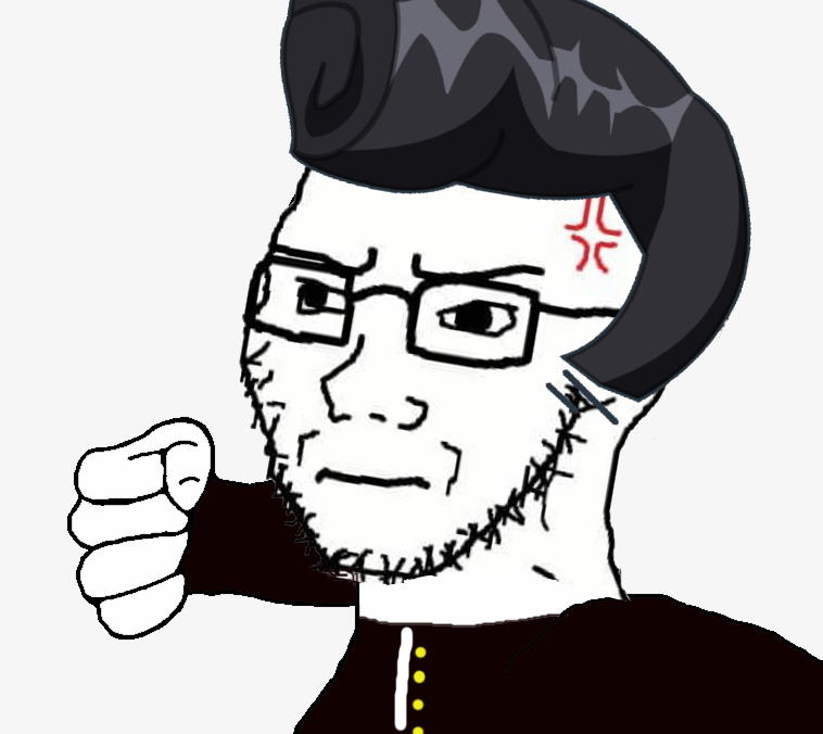 The Soylinquent gets mad | Soy Boy Face / Soyjak | Know Your Meme