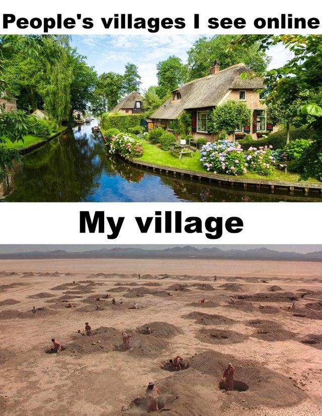 my village/their village | Animal Crossing | Know Your Meme