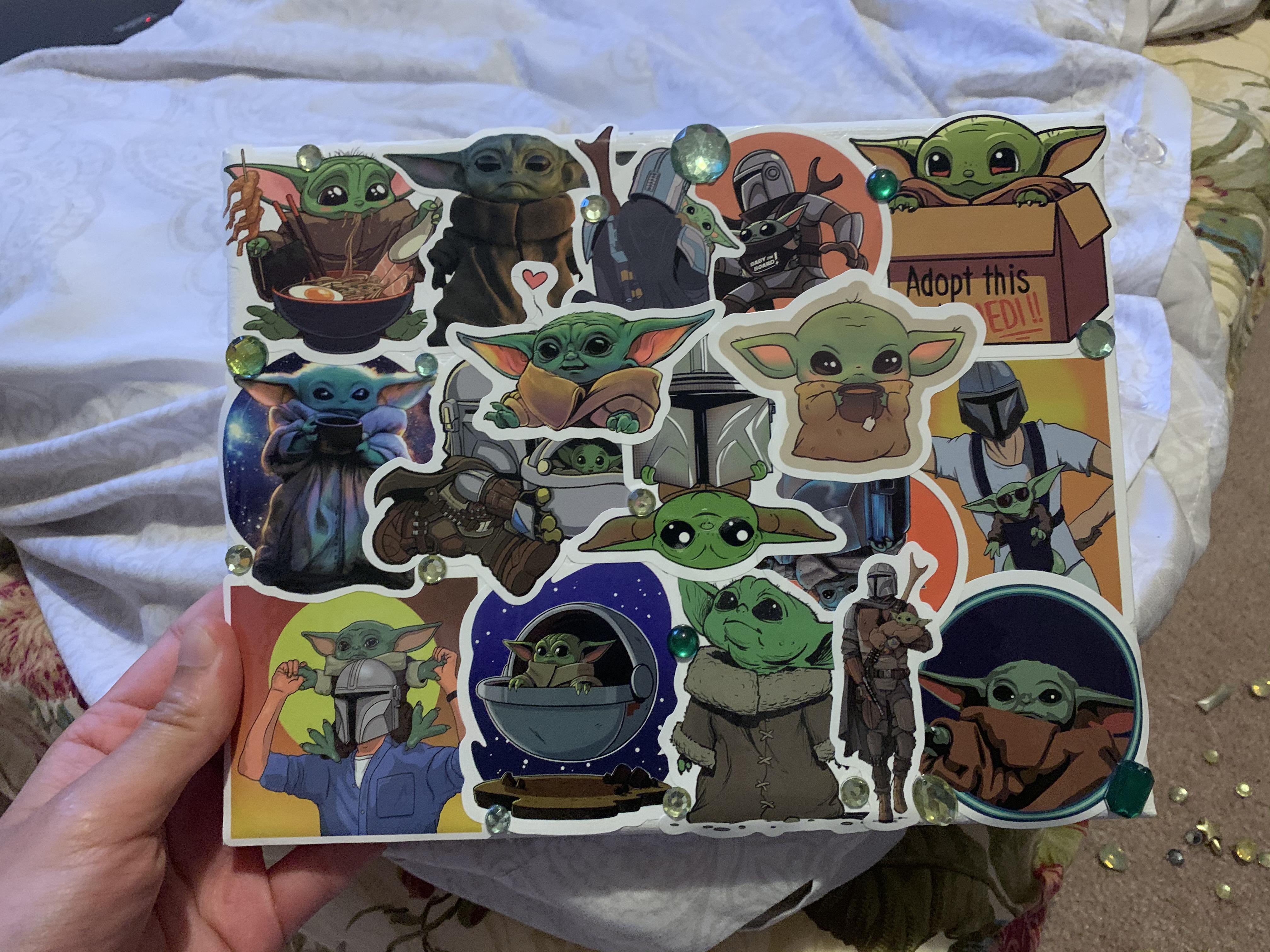 Made my boss a baby yoda collage for his bday #thisistheway | /r ...