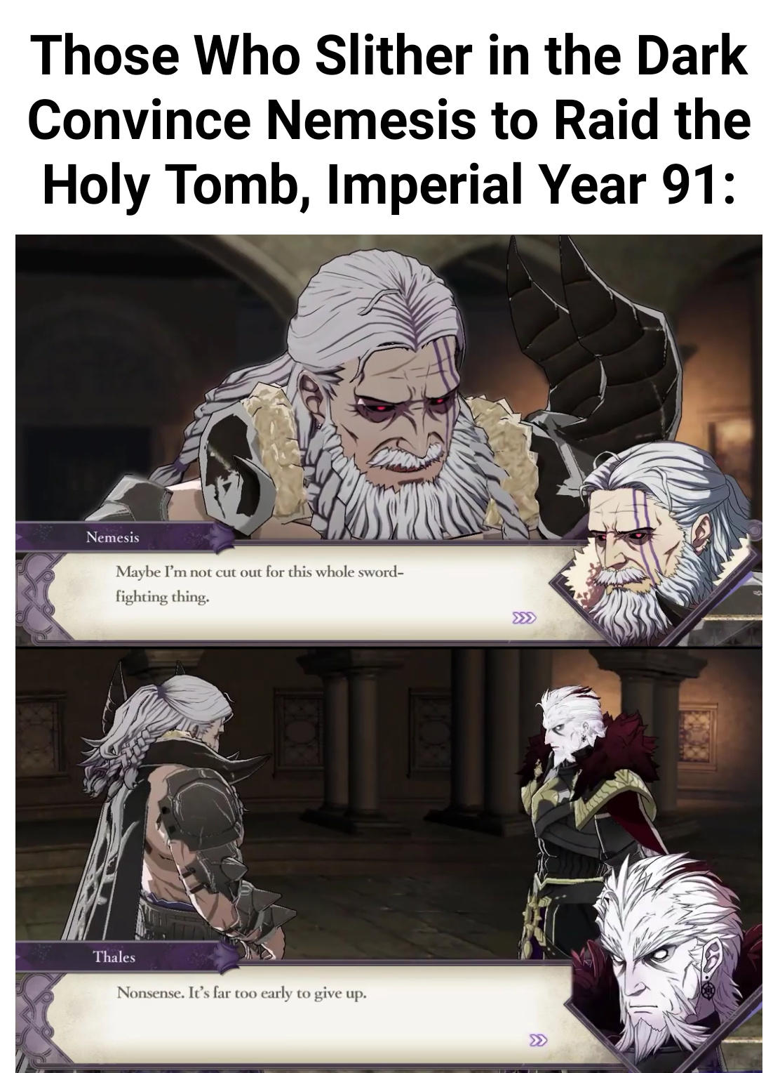 Thales is such a great guy | Fire Emblem: Three Houses | Know Your Meme