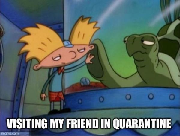 visiting friends | Quarantined Memes | Know Your Meme