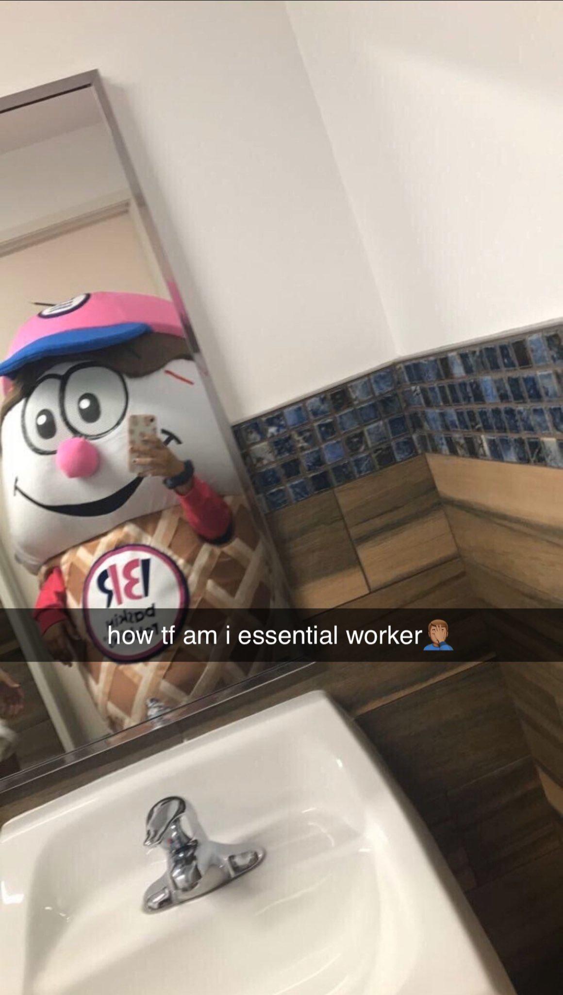 baskin robbins | How TF Am I An Essential Worker | Know Your Meme