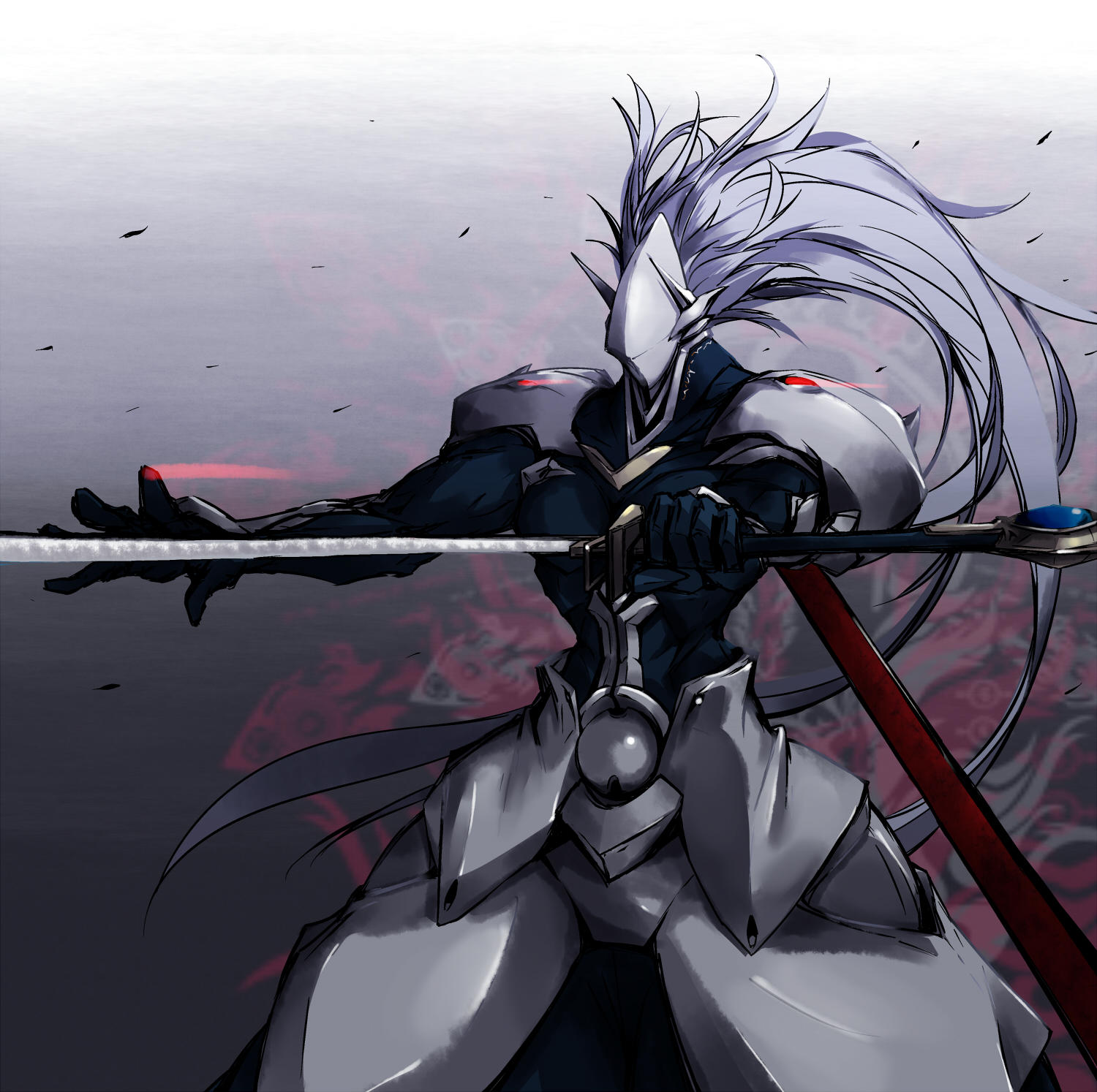 Happy birthday Hakumen! | BlazBlue | Know Your Meme