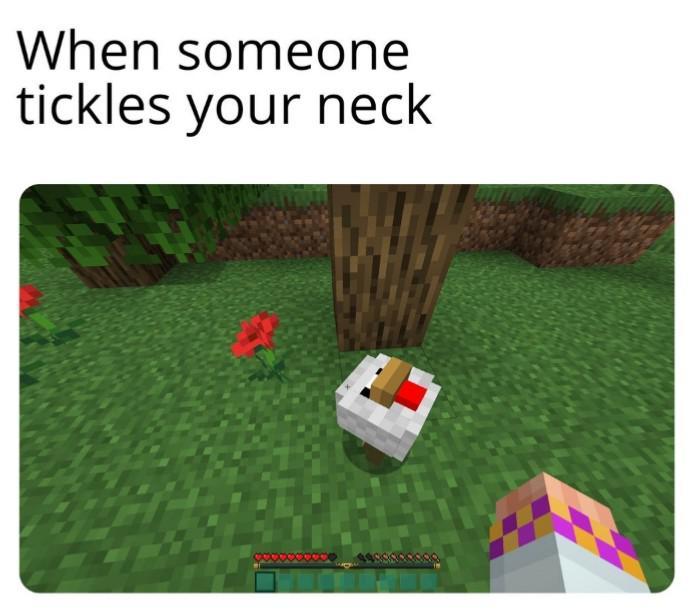 Tickle tickle.. stop | /r/MinecraftMemes | Minecraft | Know Your Meme