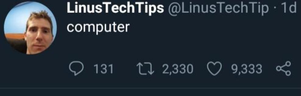 computer | Linus Selfie | Know Your Meme