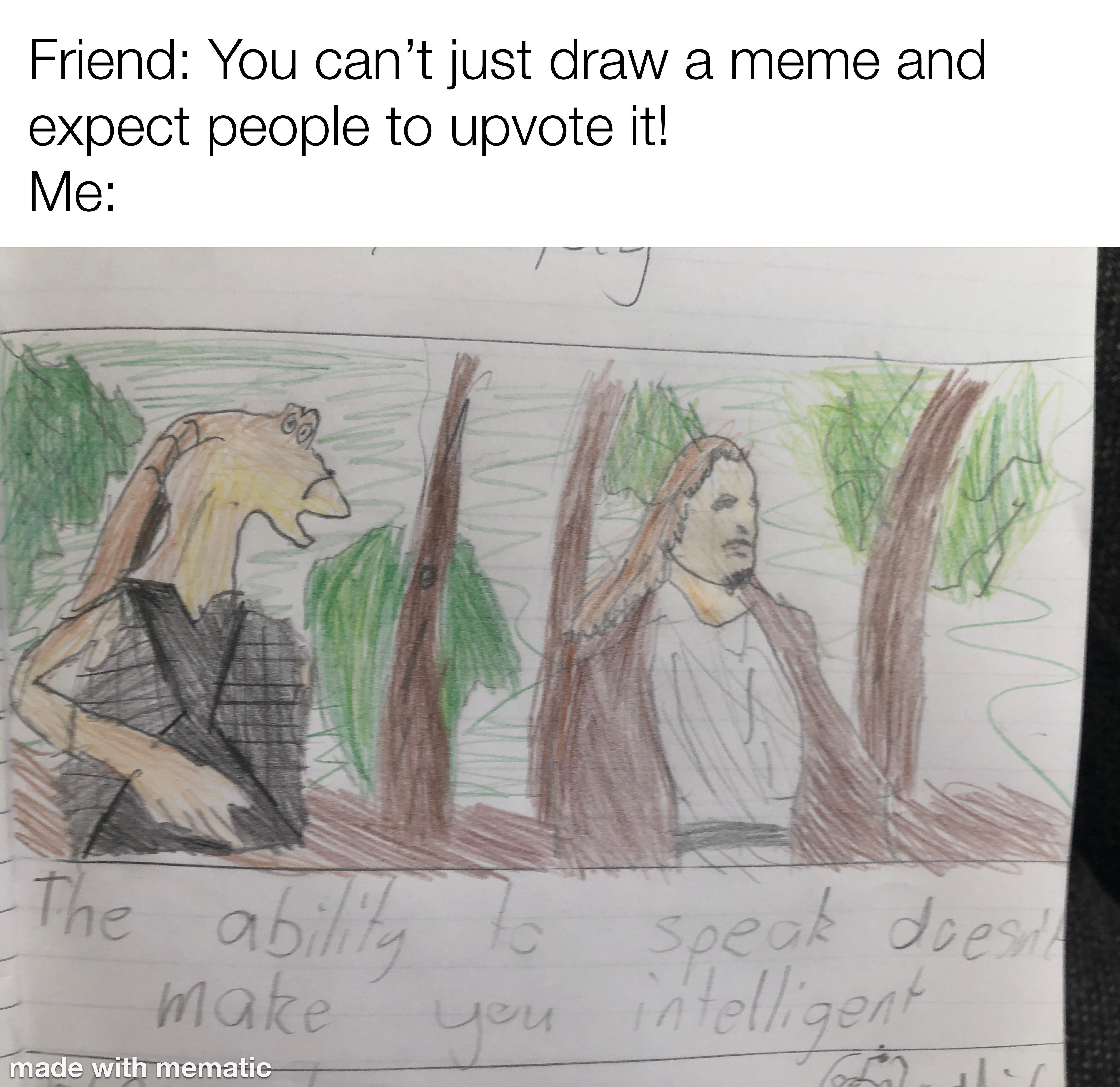 Took me like an hour to draw because I’m bad at drawing | /r ...