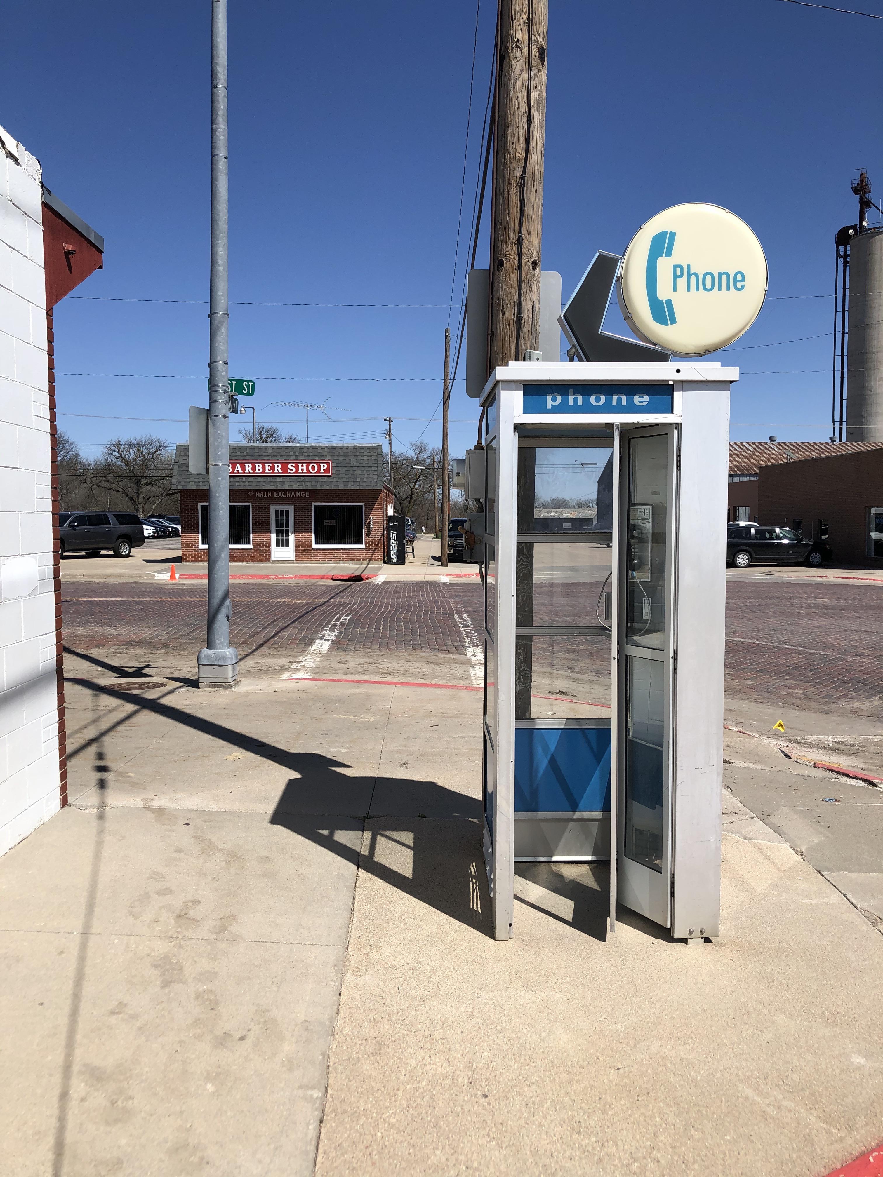 Saw this still functioning phone booth today while working. | /r ...