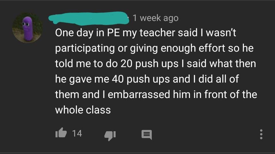 PE class | That Happened | Know Your Meme