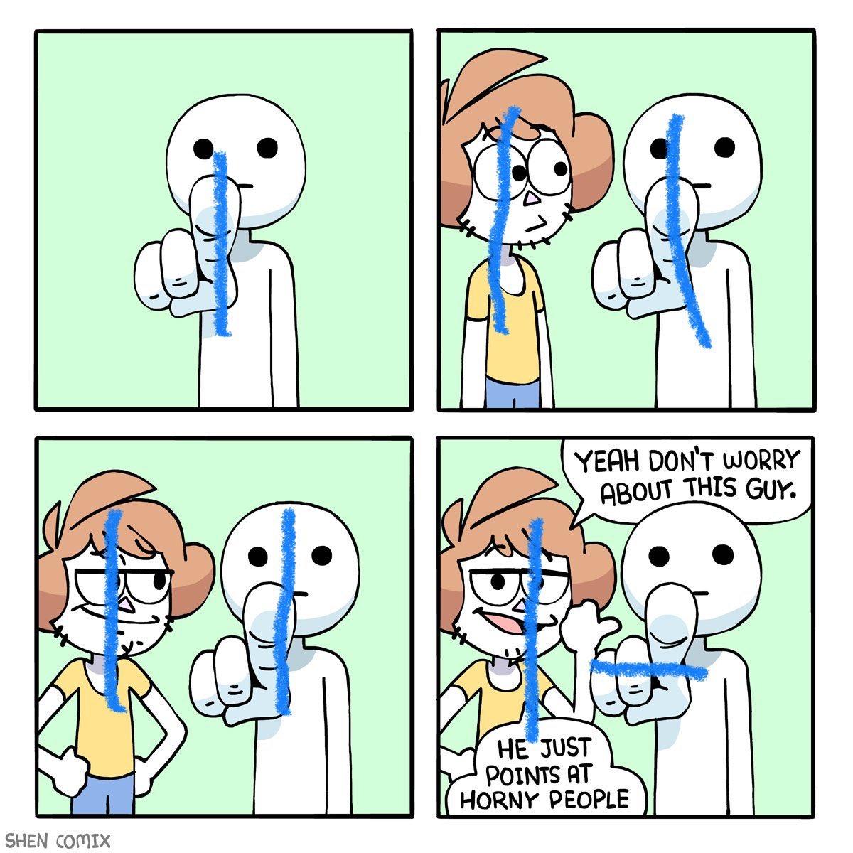 He Just Points at Lost People | He Just Points At People | Know Your Meme