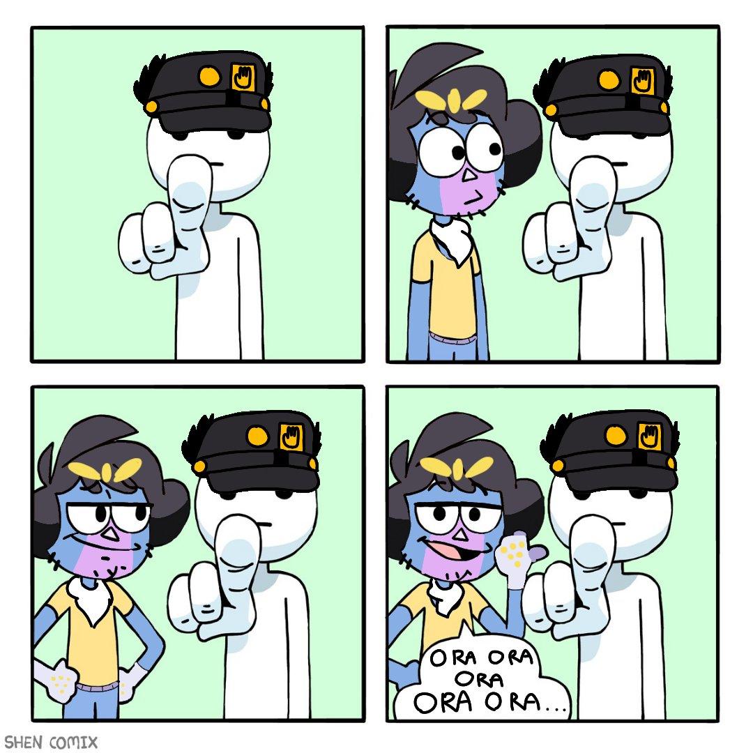 ORA ORA | He Just Points At People | Know Your Meme