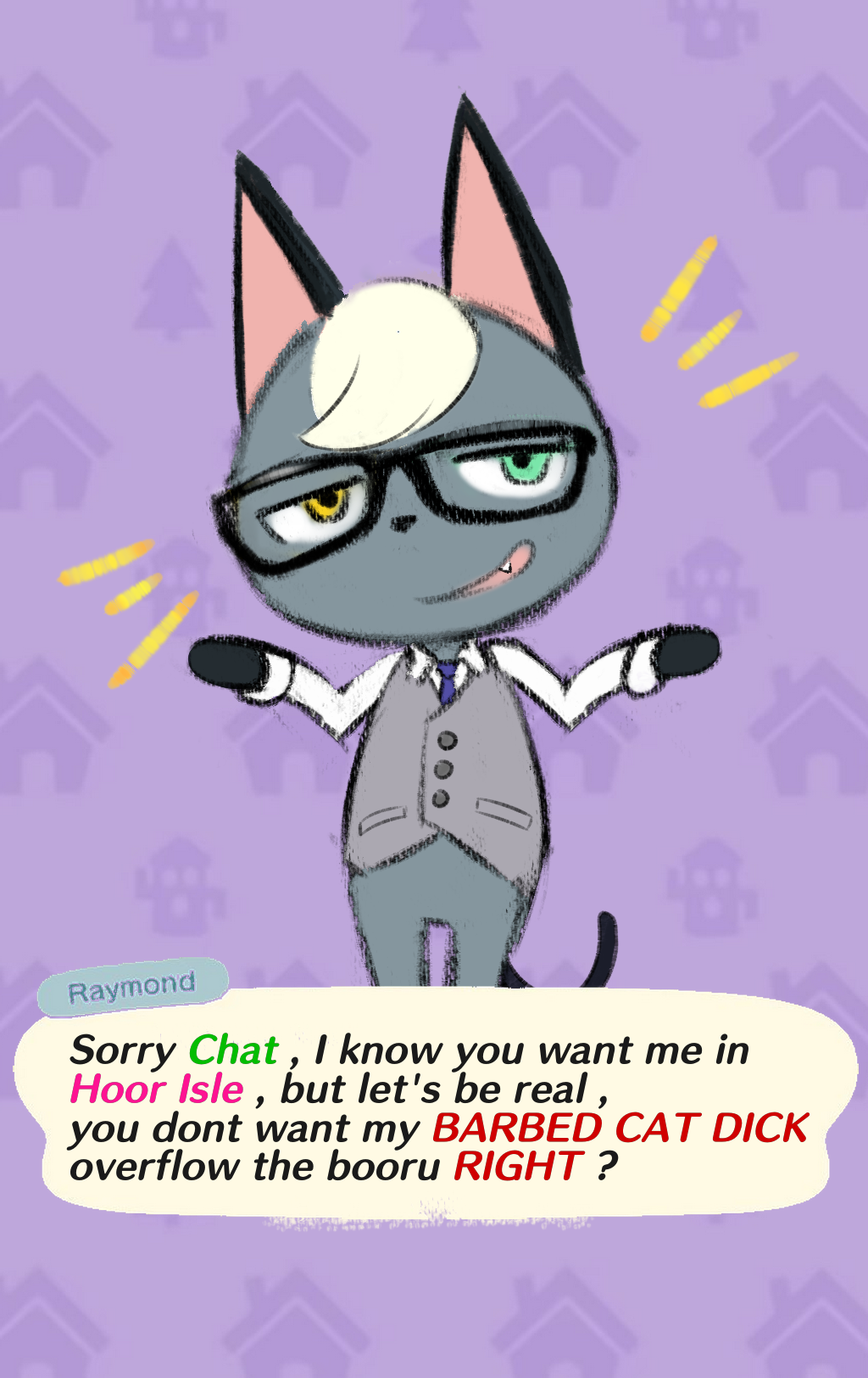 Raymond and Chat | Raymond | Know Your Meme