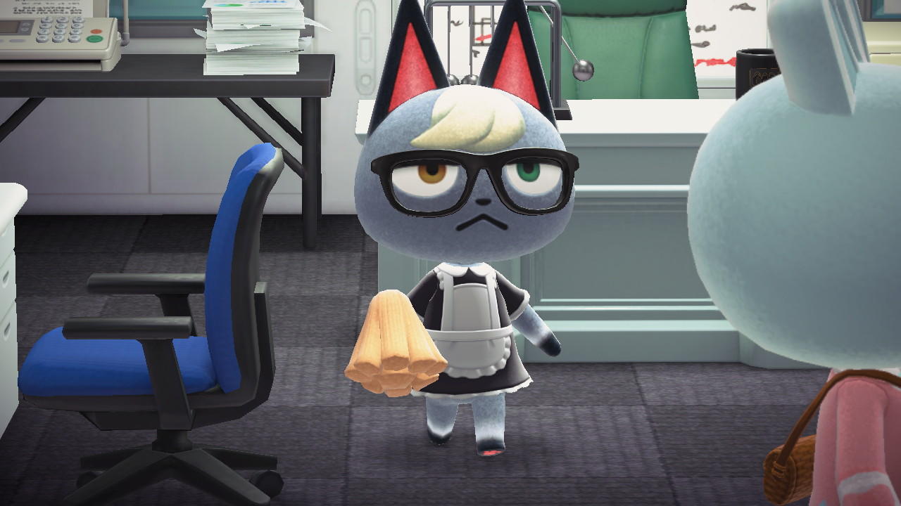 Wearing the maid outfit 1 | Raymond | Know Your Meme