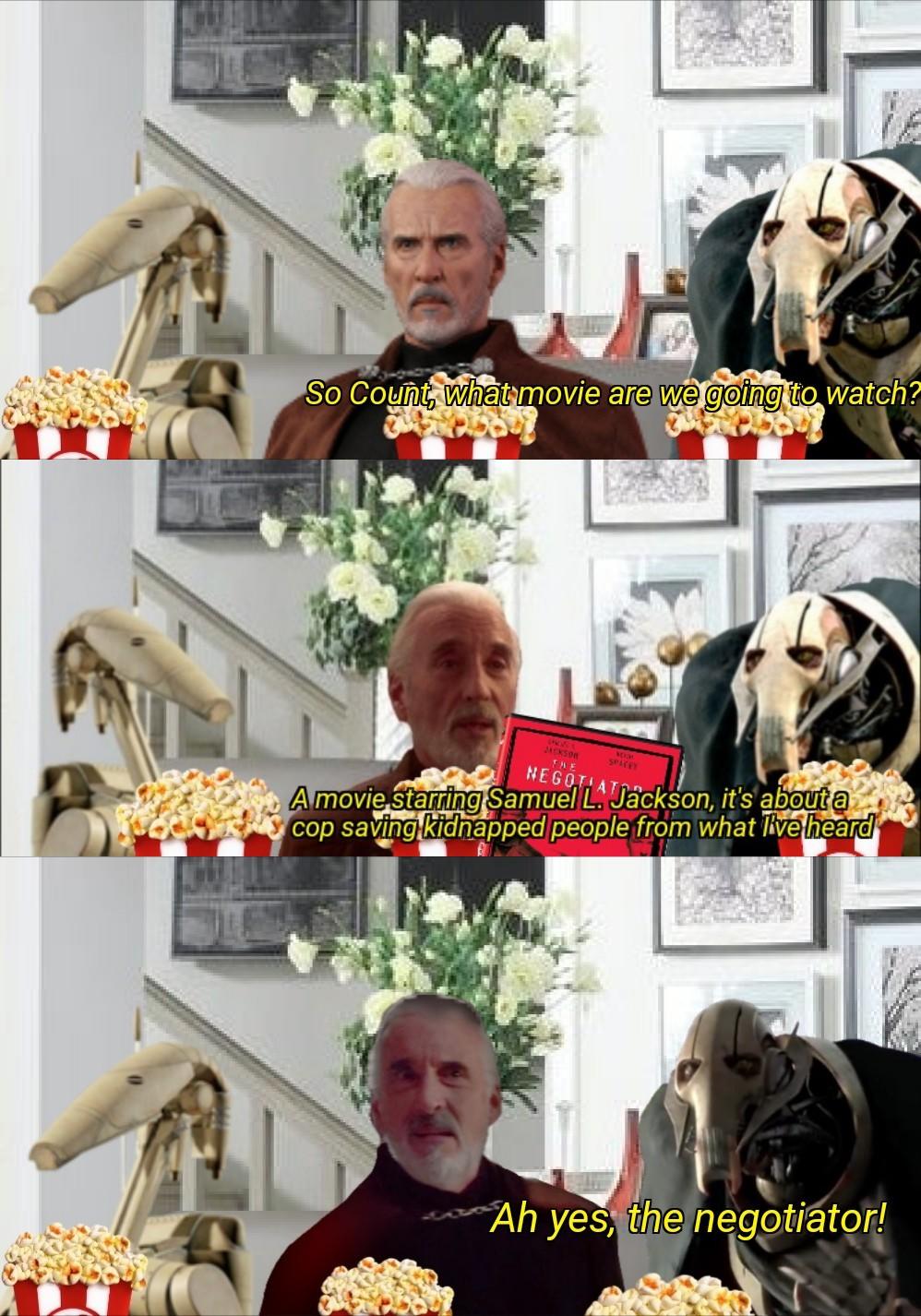 Your movie will make a fine addition to my collection | Ah, Yes. The ...