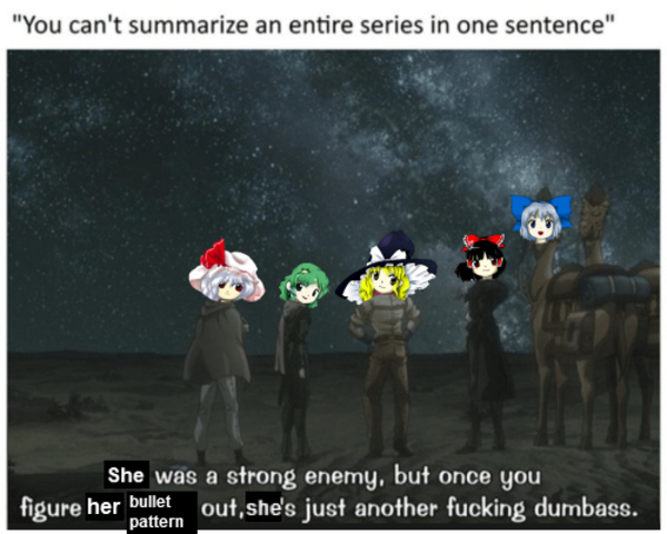 Touhou And Other Bullet Hell Games In A Nutshell | Touhou Project (東方 ...