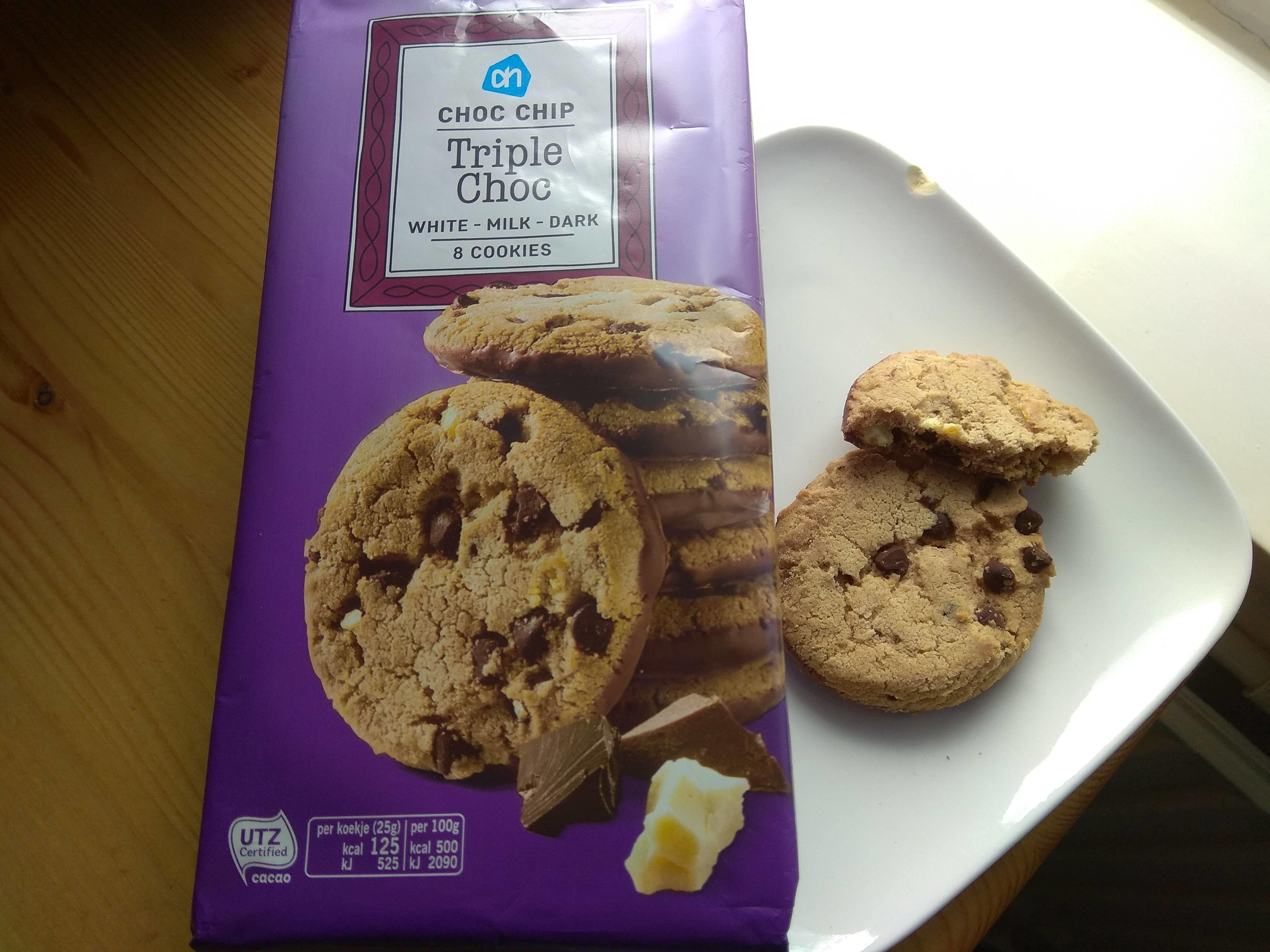 Dutch Albert Heijn Triple Choc cookies | /r/ExpectationVsReality ...