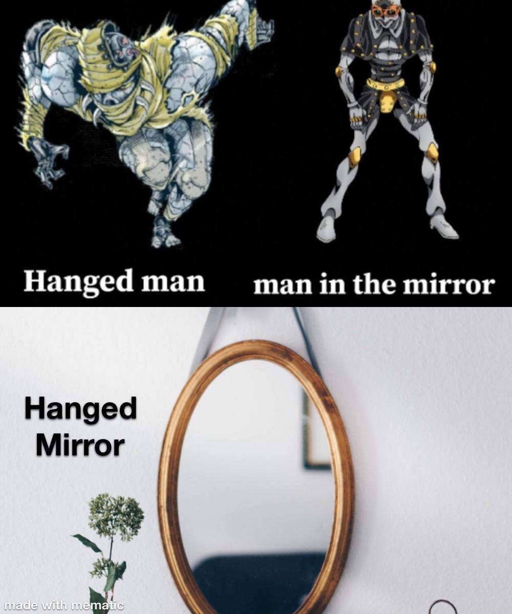 Mirror | /r/ShitPostCrusaders/ | JoJo's Bizarre Adventure | Know Your Meme