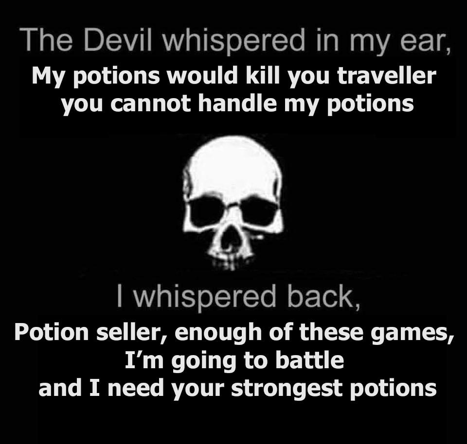 my strongest potion | Potion Seller | Know Your Meme