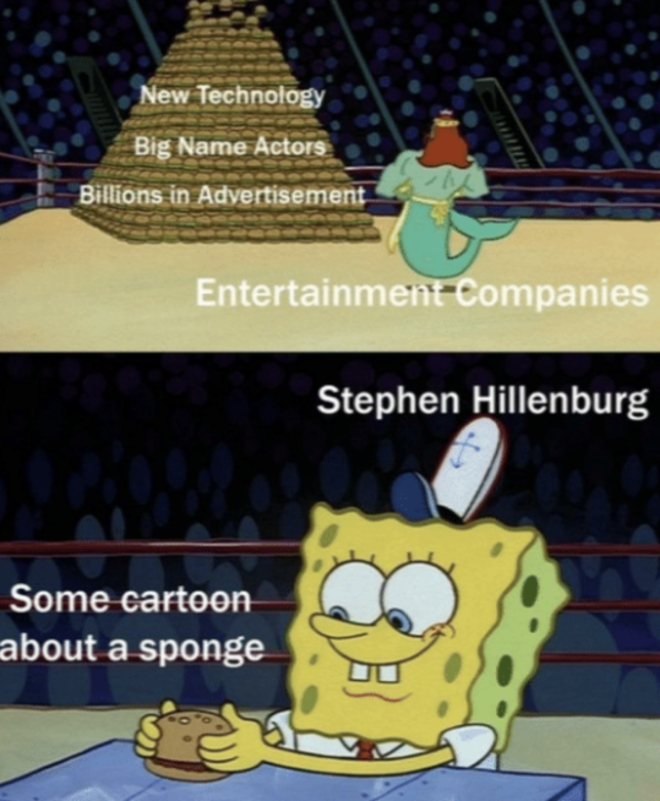 Entertainment Companies | King Neptune vs. SpongeBob SquarePants | Know ...