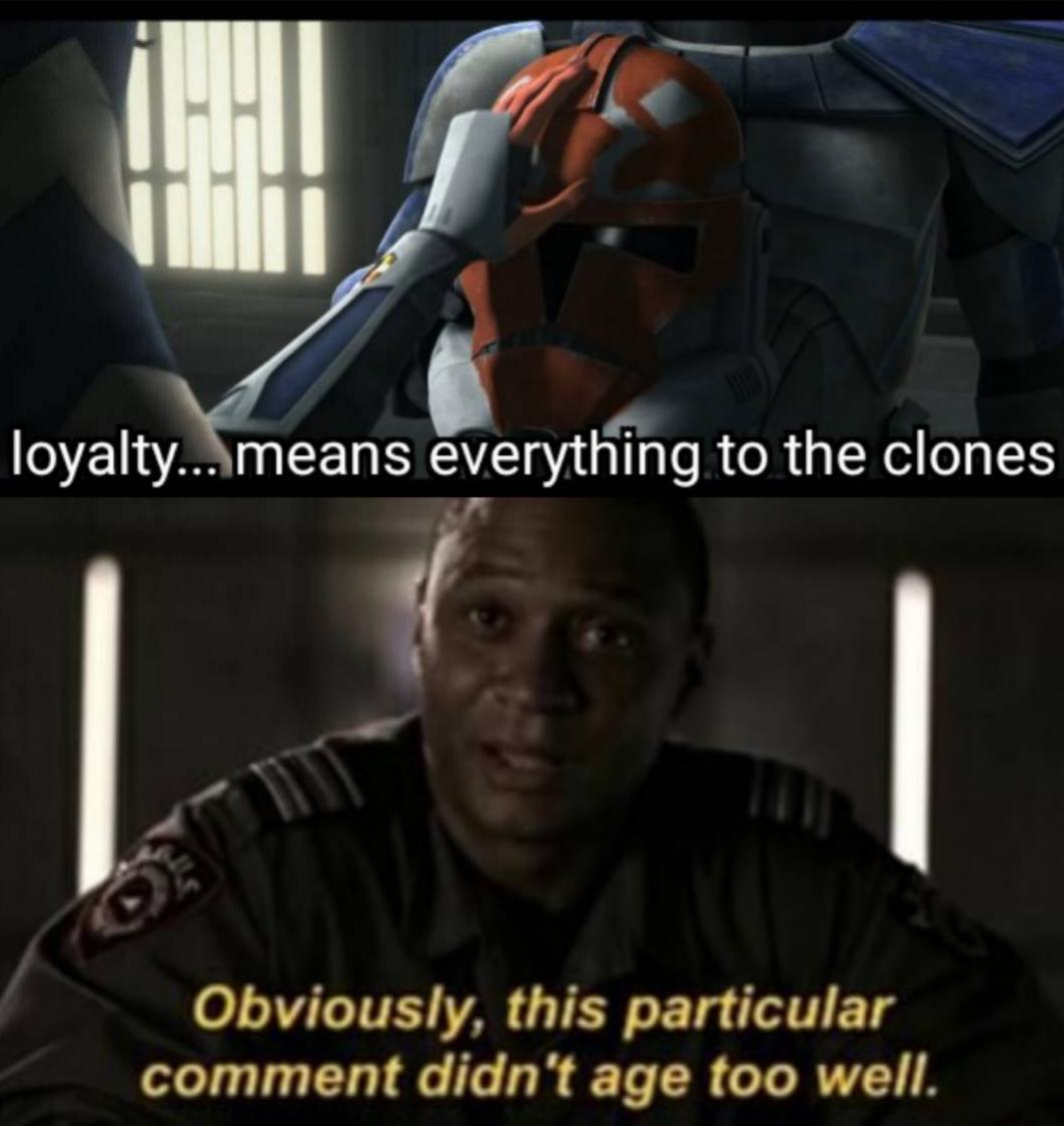 Good soldiers follow orders | /r/PrequelMemes | Prequel Memes | Know ...