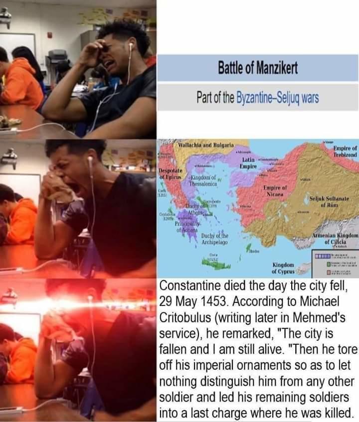 Big F | /r/HistoryMemes | Fall Of Constantinople | Know Your Meme