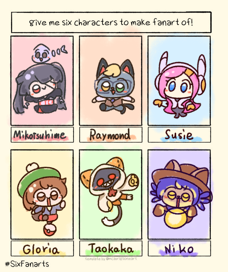 Berigoo! Thank you for your requests! by numenoko | Six Fanarts | Know ...