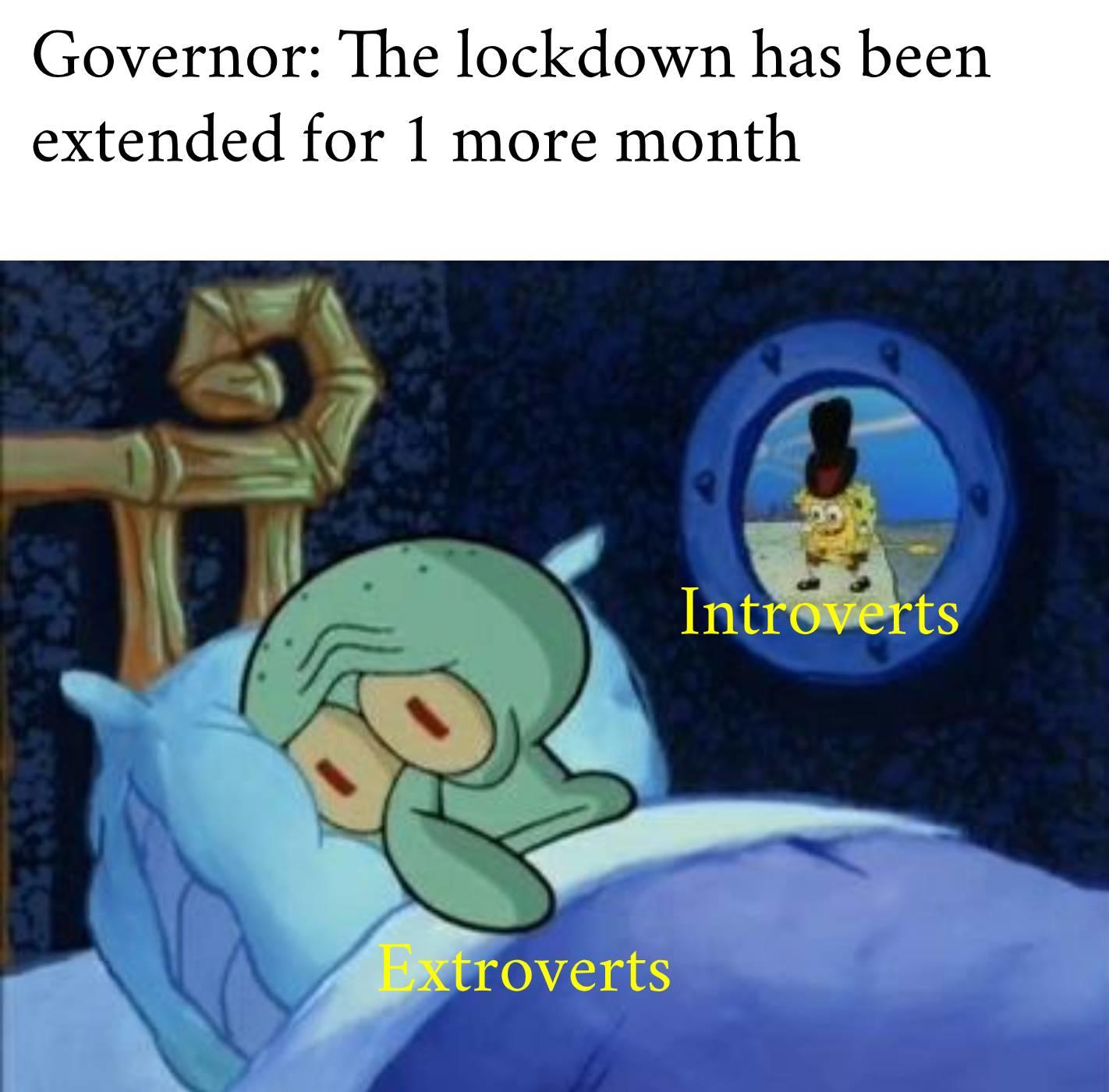 When you thought it was over | /r/BikiniBottomTwitter | Introverts vs ...