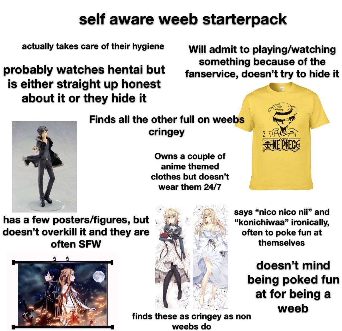 Self Aware weeb starterpack | /r/starterpacks | Starter Packs | Know ...