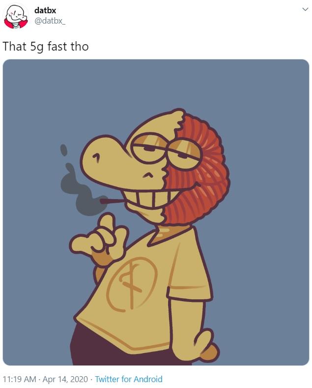 That 5g fast tho | 5G: It's Fast Doe | Know Your Meme
