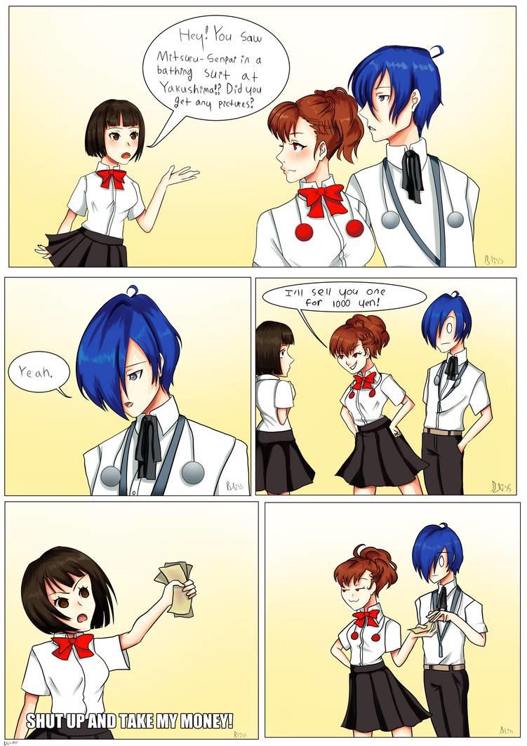 For 1000¥, you can get one too | Megami Tensei - Persona | Know Your Meme