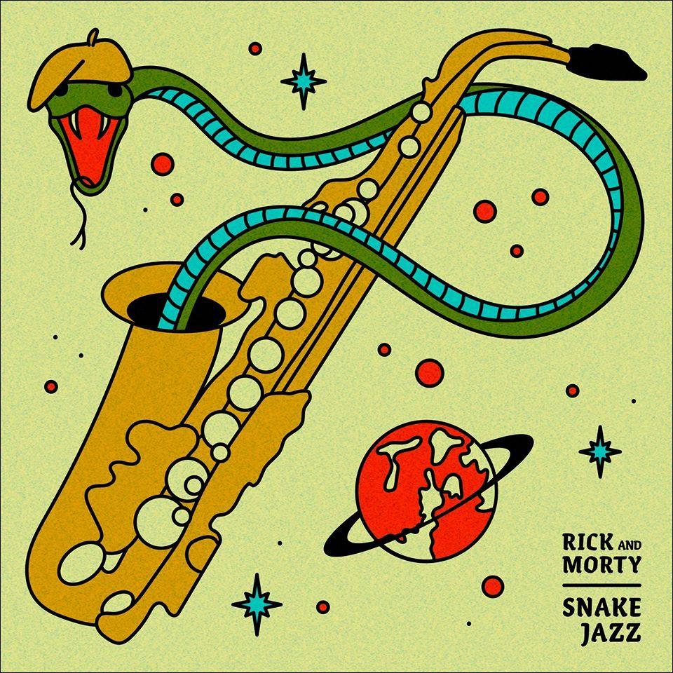 Snake Jazz is now available digitally | Rick and Morty | Know Your Meme