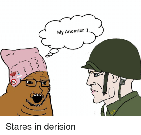 my ancestor stares in derision | My Ancestor :) | Know Your Meme