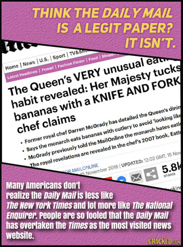 well that certainly clears things up a bit | The Daily Mail | Know Your ...