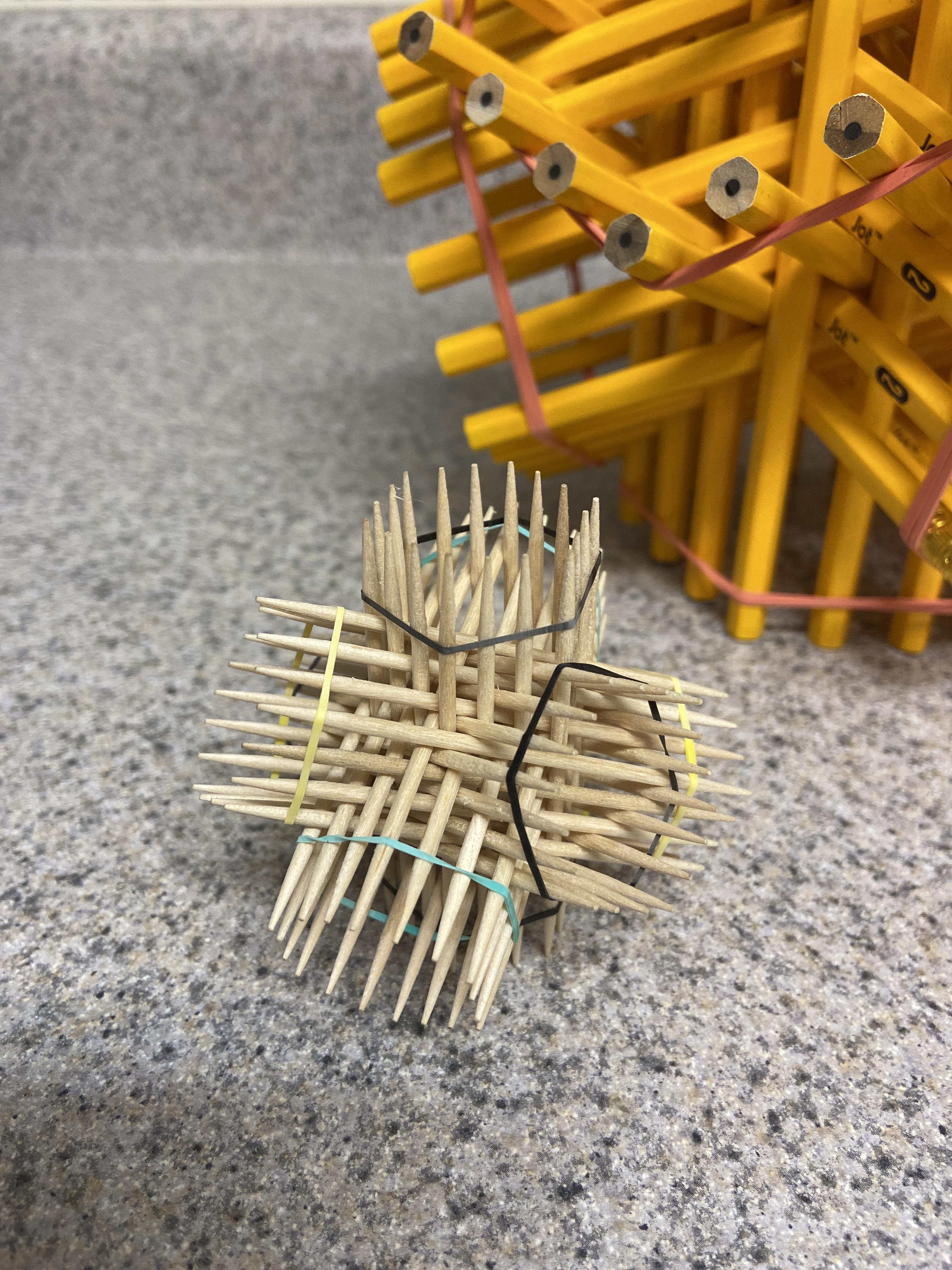 I made a hexastix out of toothpicks. | /r/mildlyinteresting | Mildly ...